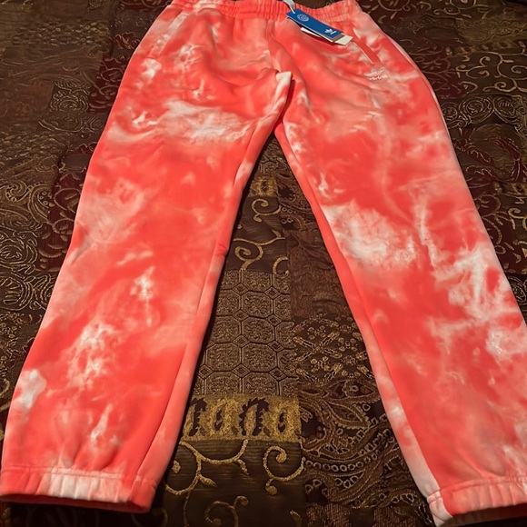 adidas | Pants | Adidas Marble Dye Fleece Lined Sweatpants | Poshmark